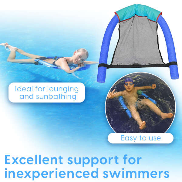 Scaun plutitor pentru piscina si inot Aquazen, forma ergonomica - eMAG.ro