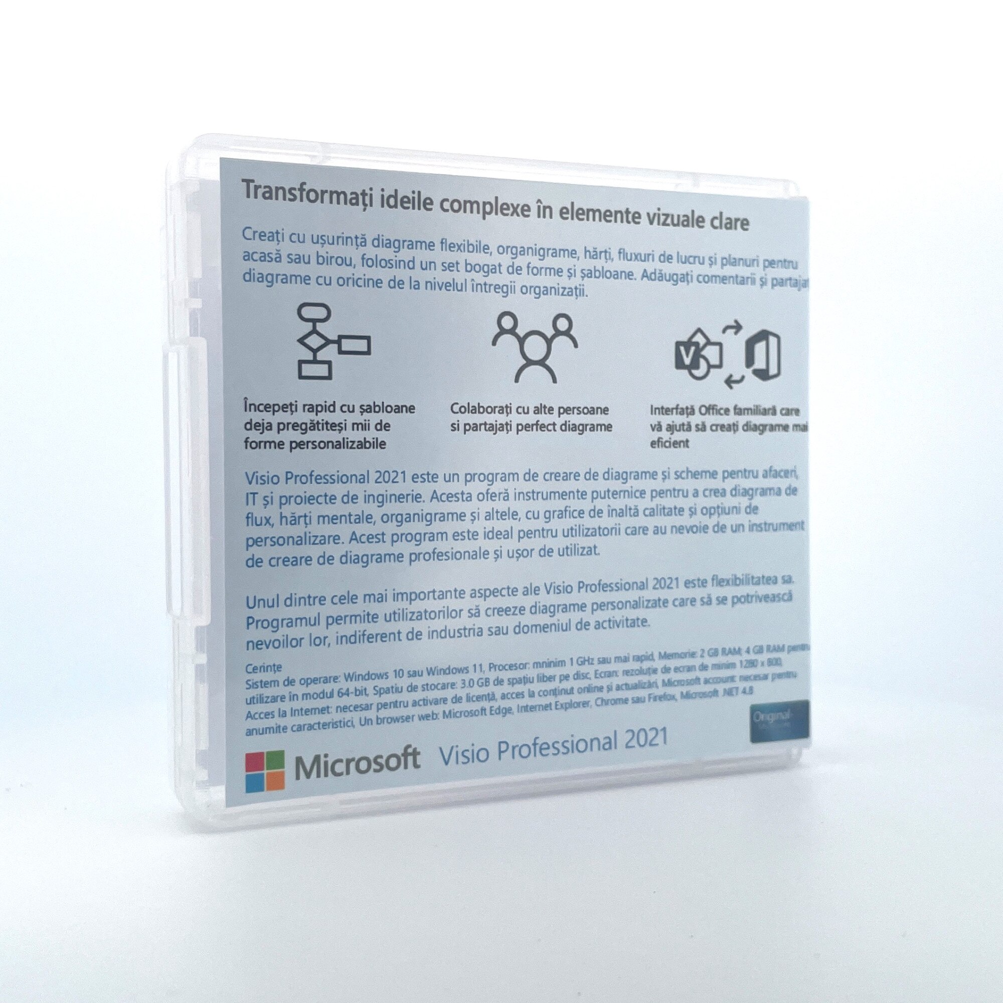 Microsoft Visio Professional 2021, Retail, Stick USB - eMAG.ro