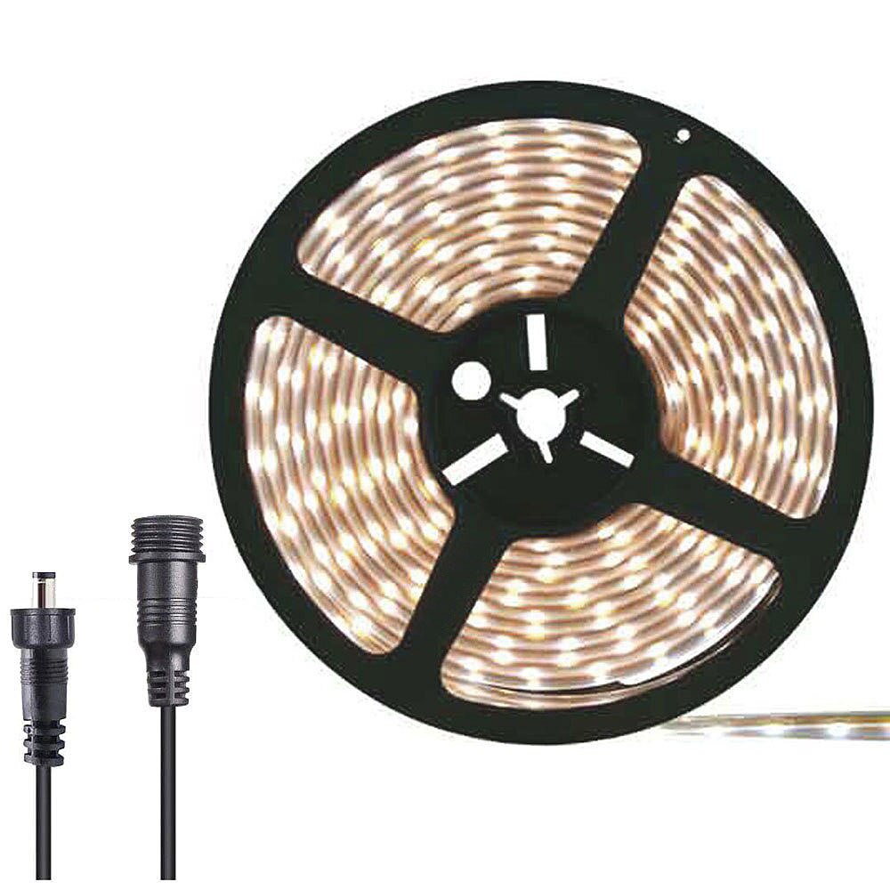 Kit Banda Led GREATON, Alimentare 12V, Lungime 5 Metri, Alb Cald, Grad ...
