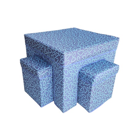Set masa 60 x 60 x 48 cm + 4 scaune pliabile, 31 x 31 x 31 cm, in ...
