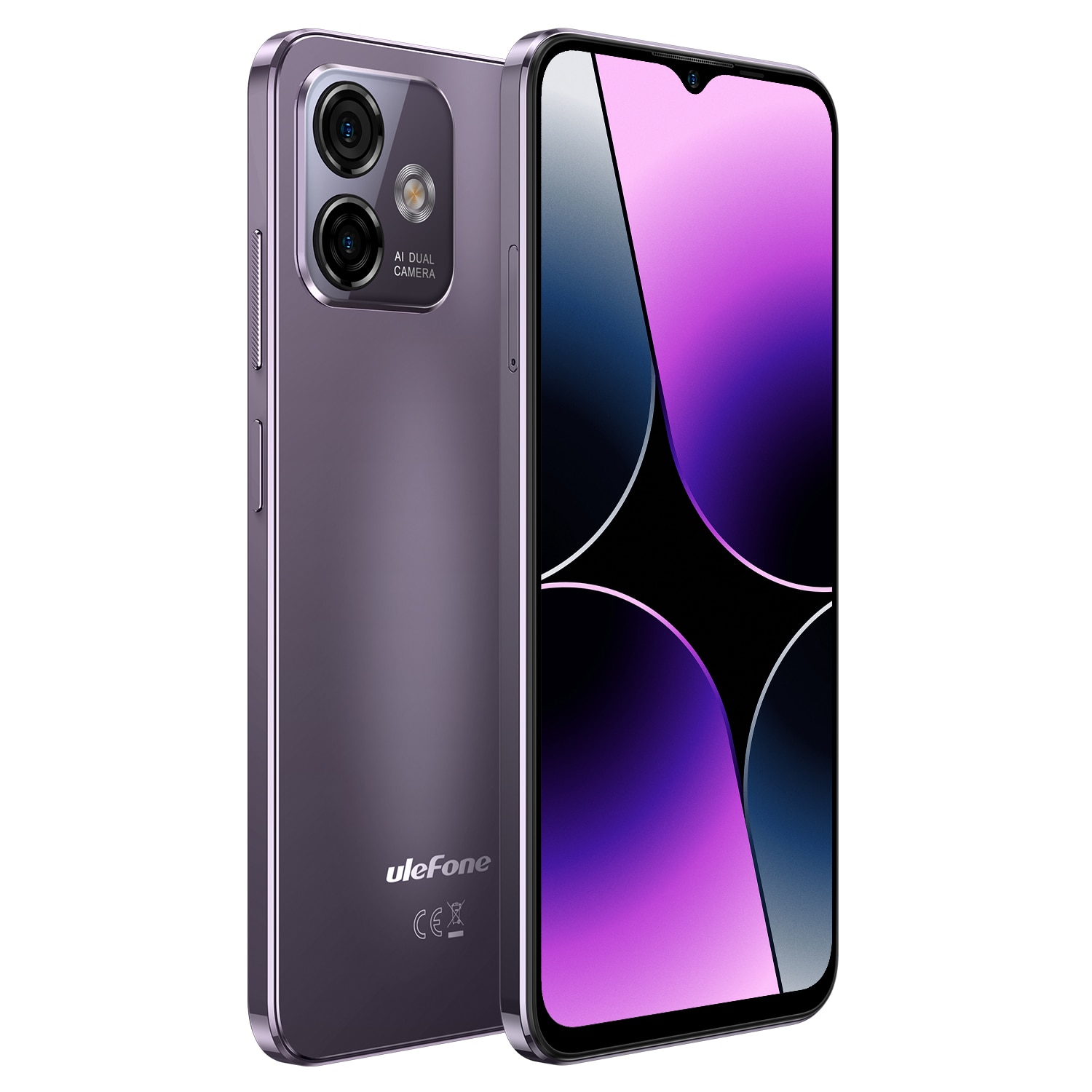 Telefon mobil Ulefone Note 16 Pro Violet 4G, 6.52" IPS LCD, 16GB RAM ...