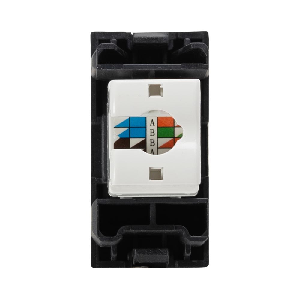 Priza UTP RJ45 Elbi Moda Voice Modular Cat6E 1 Modul Antracit Mat - eMAG.ro