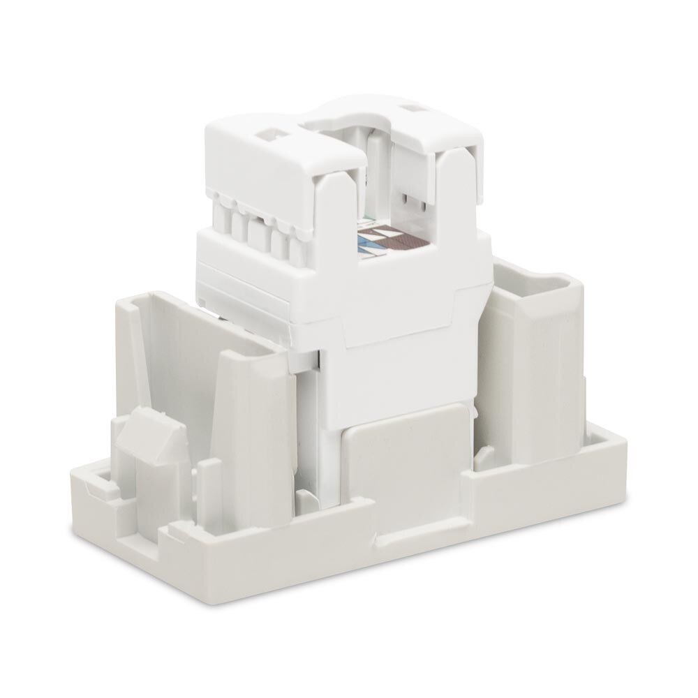 Plug UTP RJ45 Elbi Moda Voice Modular Cat6E 1 Module Beige Mat - eMAG.bg
