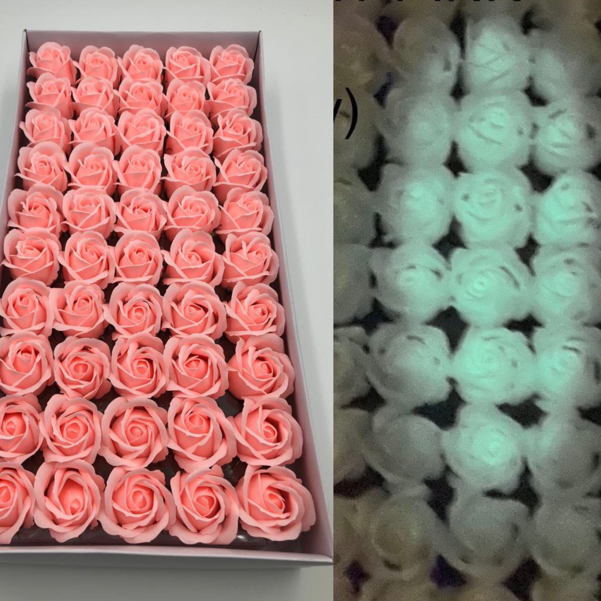 Trandafiri de sapun Fosforescent Orange - eMAG.ro