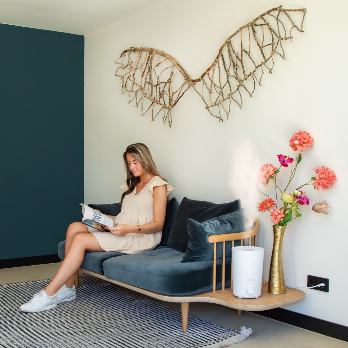 Овлажнител VONROC, HF501AC_WHITE, 2.6L, с ултразвук, бял - eMAG.bg