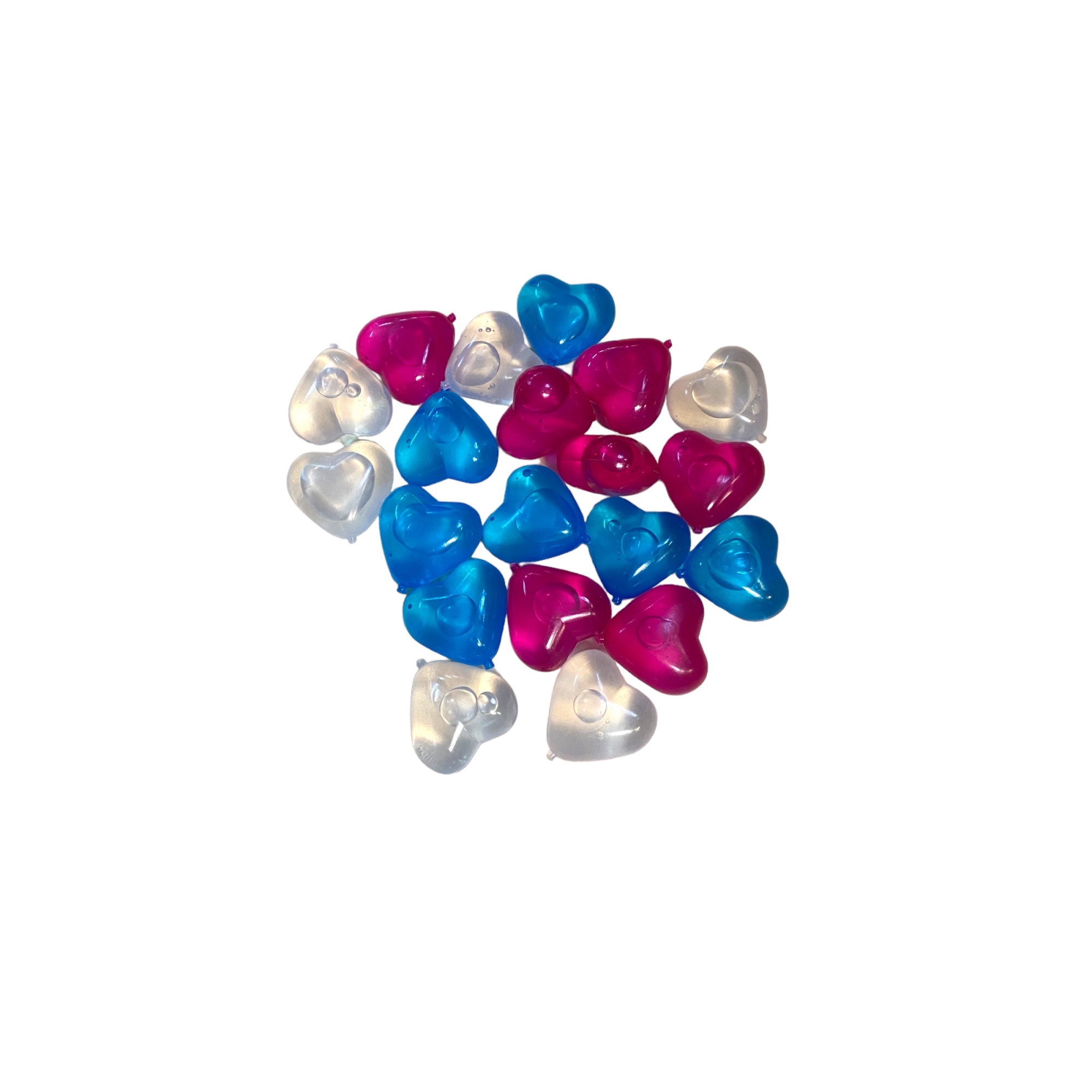 Cuburi de gheata reutilizabile 20 buc multicolor, inima - eMAG.ro