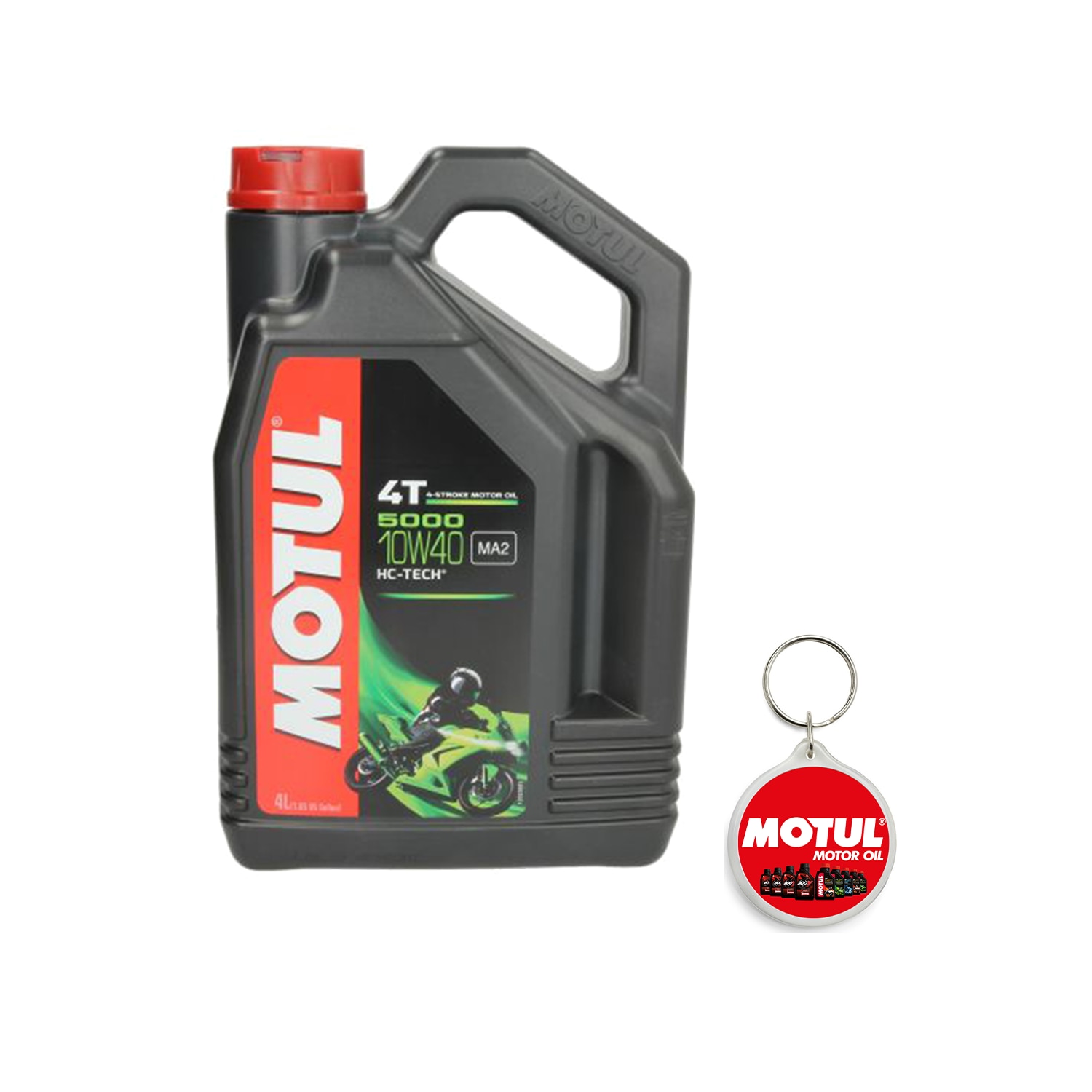 Set ulei motor Motul 5000, vascozitate 10w40, volum 4 l, semi sintetic ...