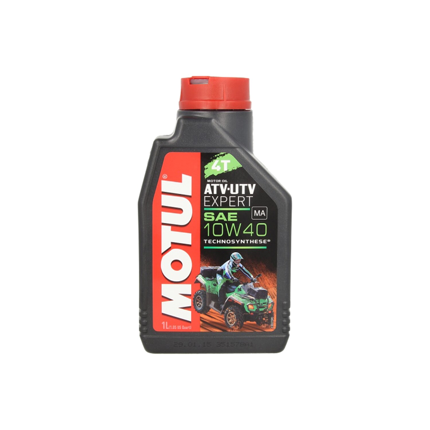 Set ulei motor Motul ATV UTV Expert, vascozitate 10w40, volum 1 l, semi ...