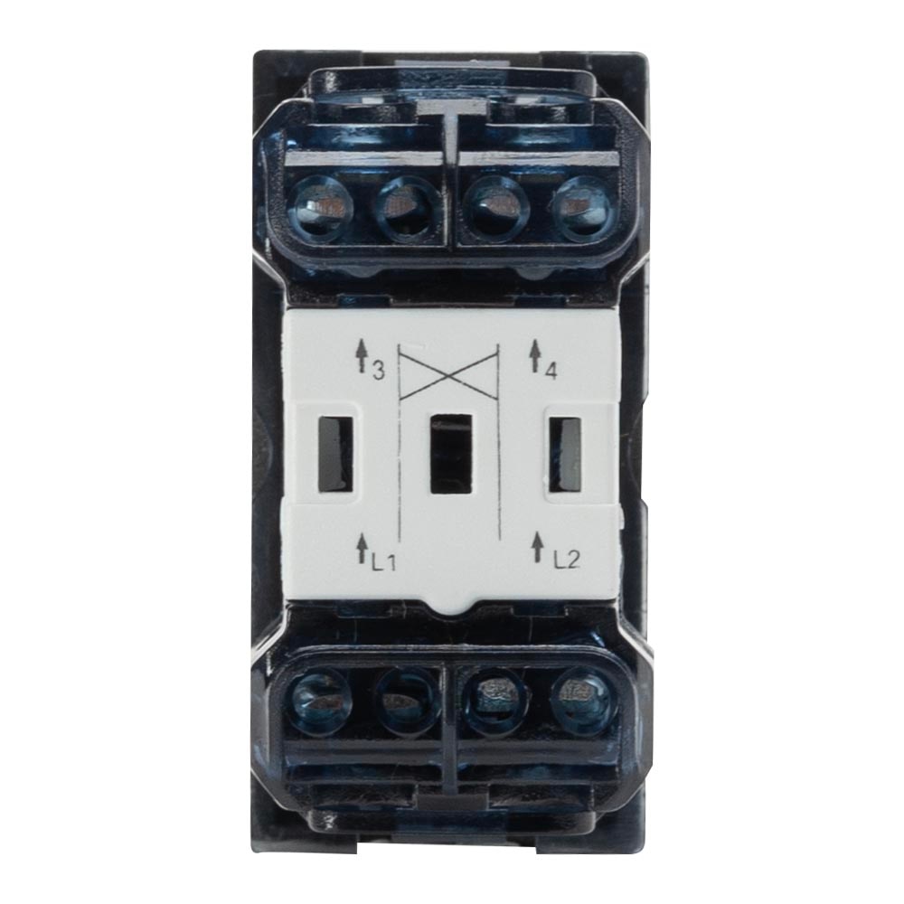 Intrerupator Cap Cruce Elbi Moda Voice Modular 10A 1 Modul Antracit Mat ...