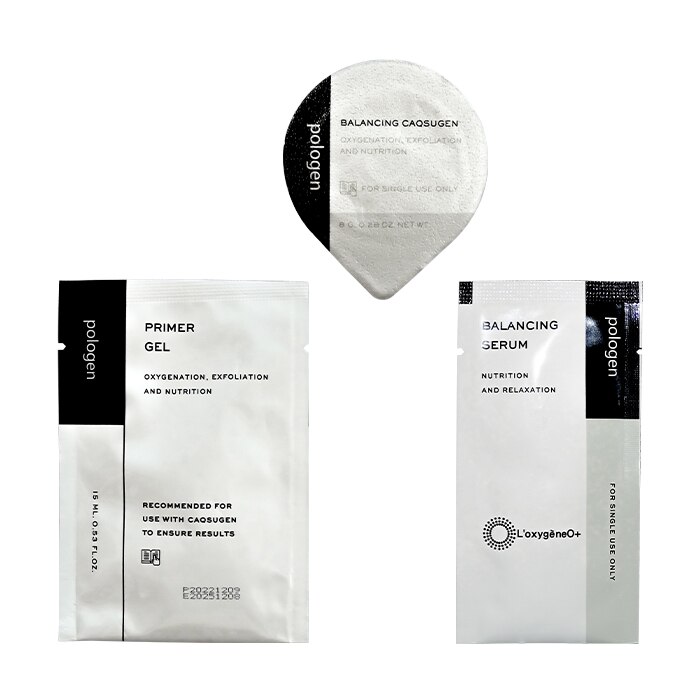 Комплект за оксигенация на кожата на лицето Pologen, Balance Facial ...