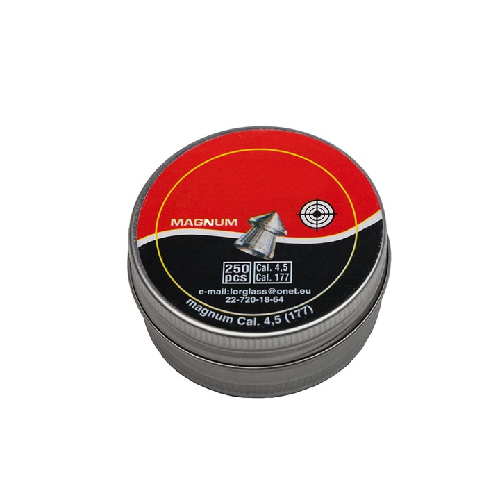 Set 250 alice de plumb IdeallStore®, Straight Shot, ascutite, calibru 4 ...