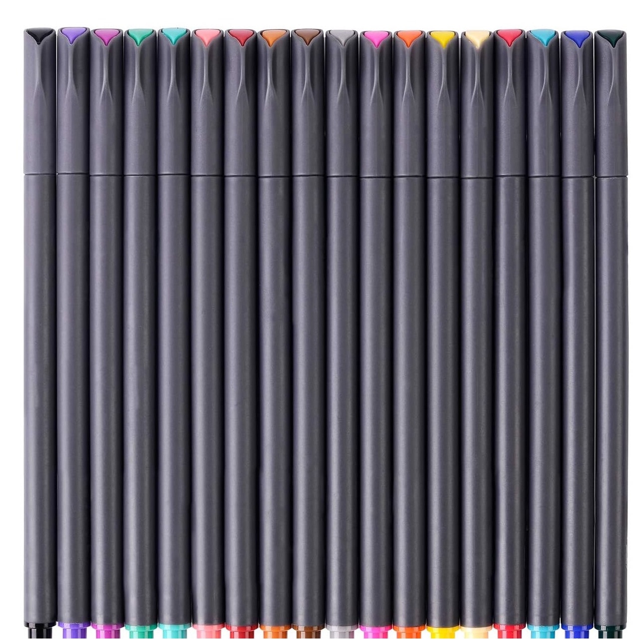 Set 18 pixuri, 0.38mm, Multicolor - eMAG.ro