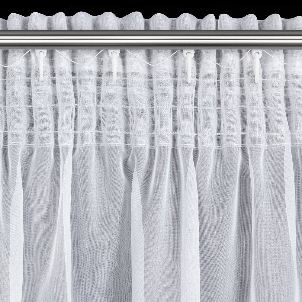 Perdea cu rejansa, MIREA, 350x150, Eurofirany, alb - eMAG.ro