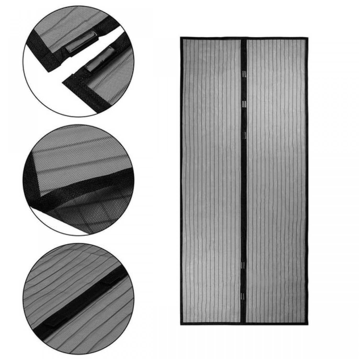 Plasa Pentru Usa Tip Perdea EDAR, Cu Inchidere Magnetica, Impotriva La ...