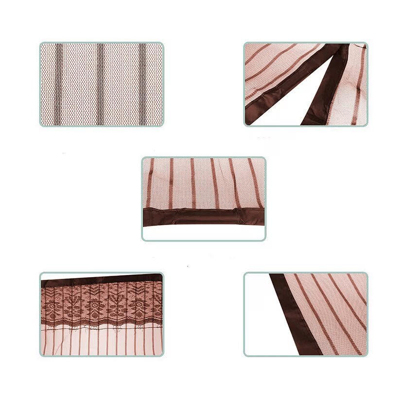 Plasa Pentru Usa Tip Perdea EDAR, Cu Inchidere Magnetica, Impotriva La ...