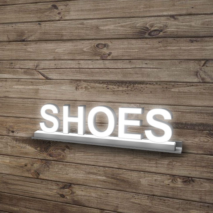 Simbol LED abcMIX, magnetic seria baza, forma paranteza inchisa, 95mm ...