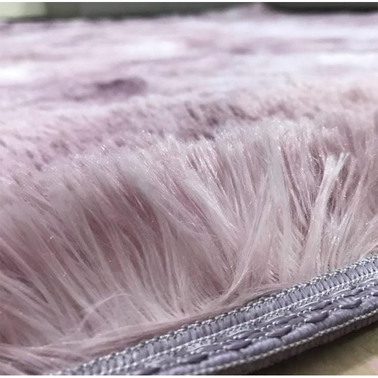 Covor Fluffy de Lux, 150 x 200cm, Lila - eMAG.ro