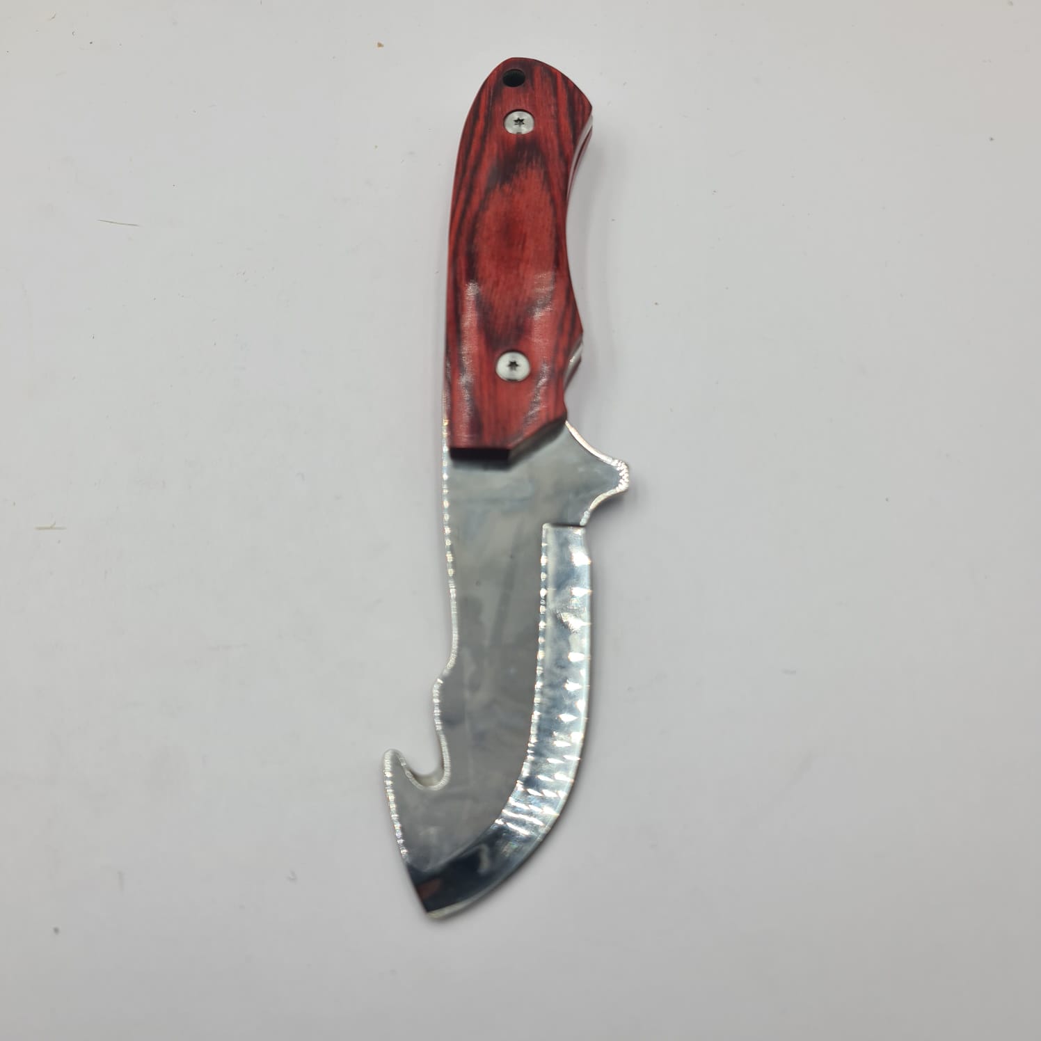 Cutit din Otel Inoxidabil, Model Ac de Peste, Husa Material Textil ...