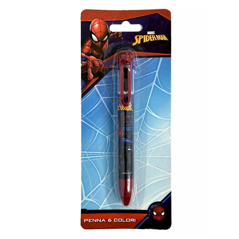 Pix multicolor 6 culori Spiderman - eMAG.ro