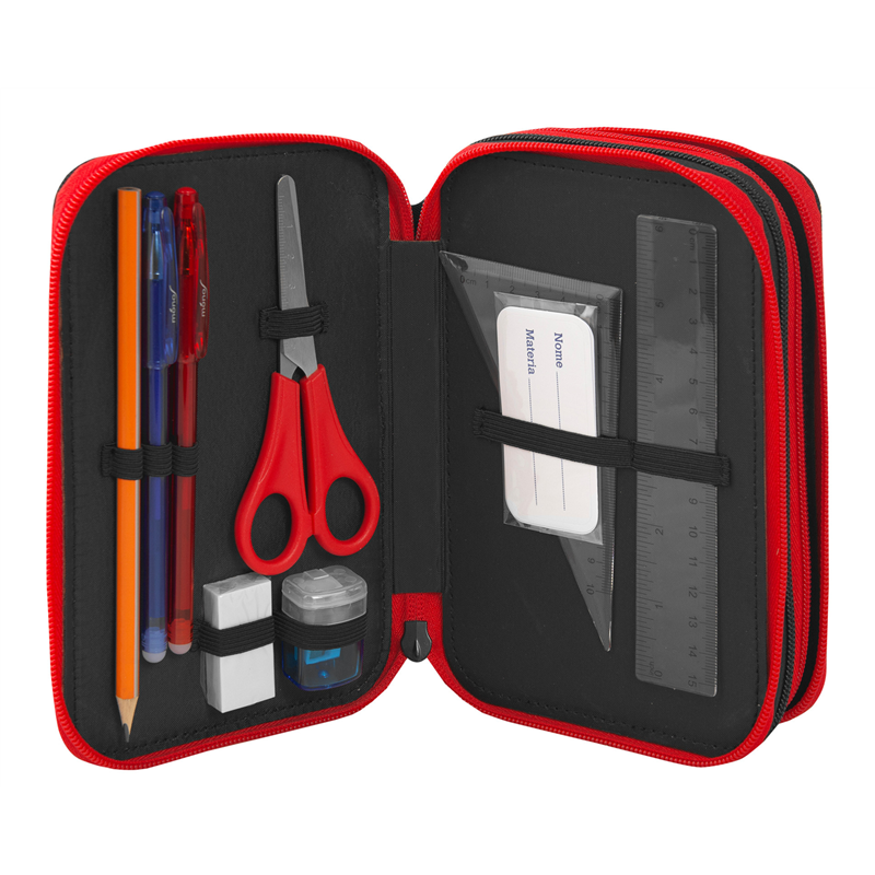 Penar Ferrari Style, Echipat, Trei compartimente, 20x13 см, Multicolor ...