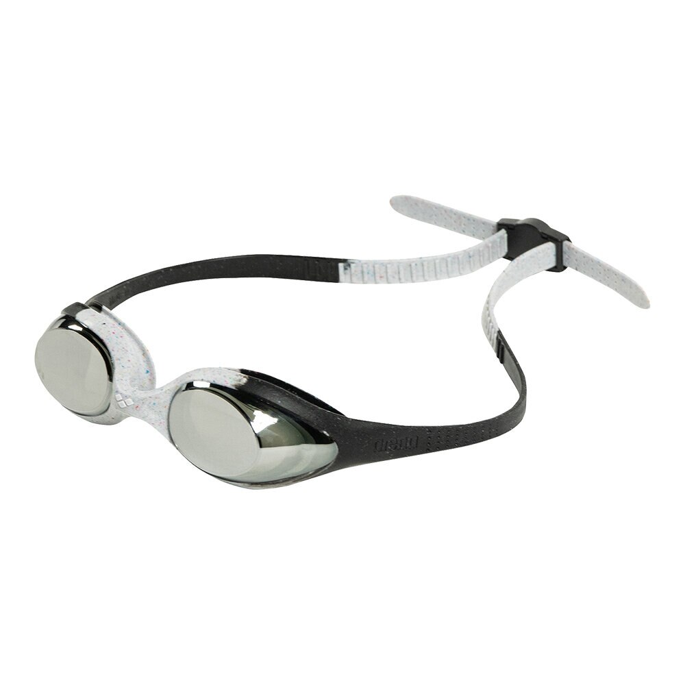 Детски очила за плуване Arena Spider Mirror Junior Goggles, Черен/Бял ...