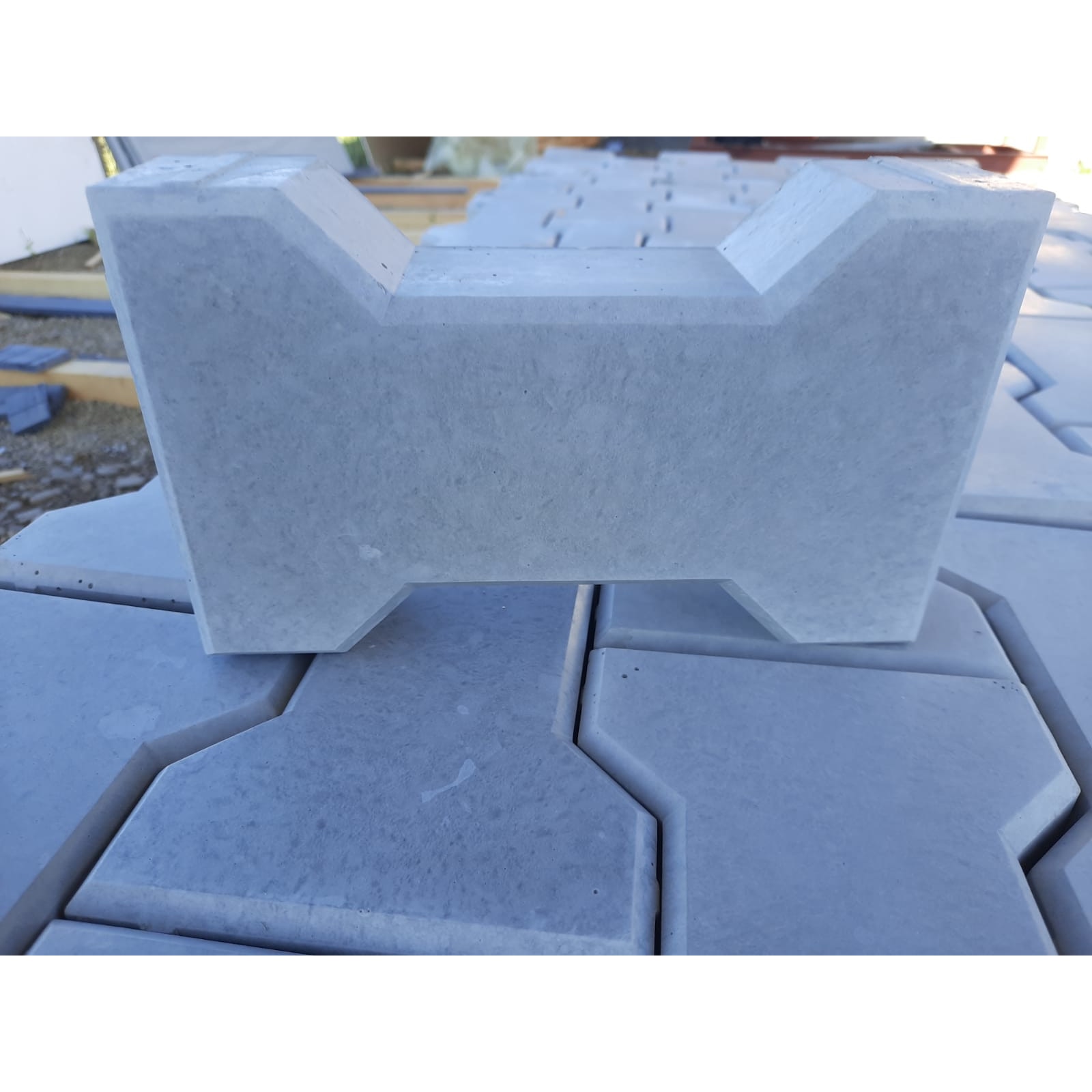 Set 10 matrite pavaj si o bordura si 2 jumatati, Model i-uri 6 cmm, din ...