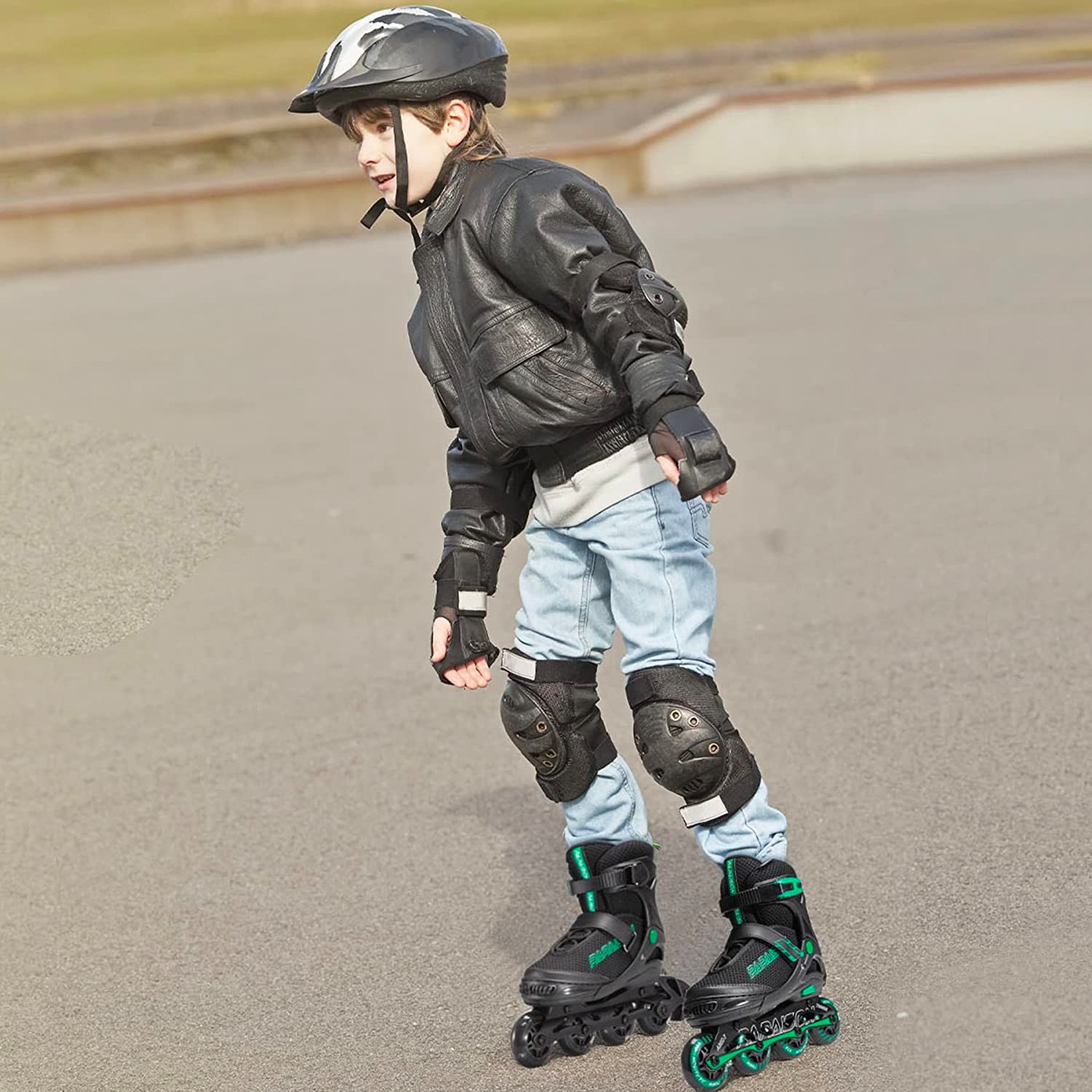 Role reglabile pentru copii si adulti, roti luminoase din silicon, 4 ...