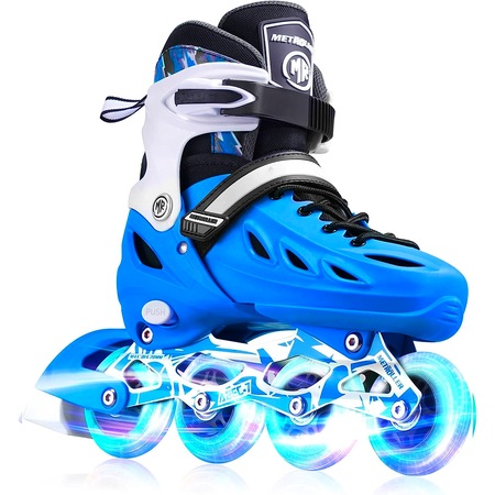 Role reglabile pentru copii si adulti, roti luminoase din silicon, 4 ...