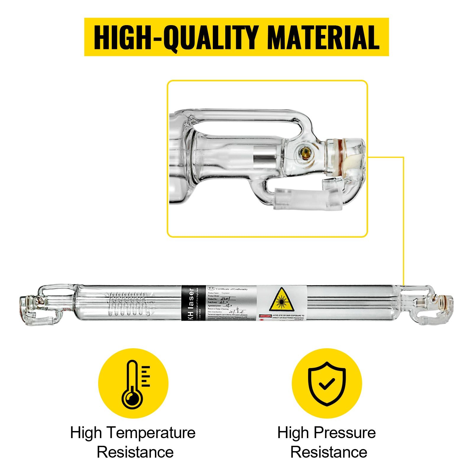 Tub laser CO2 puternic, 80W, 1230mm - eMAG.ro