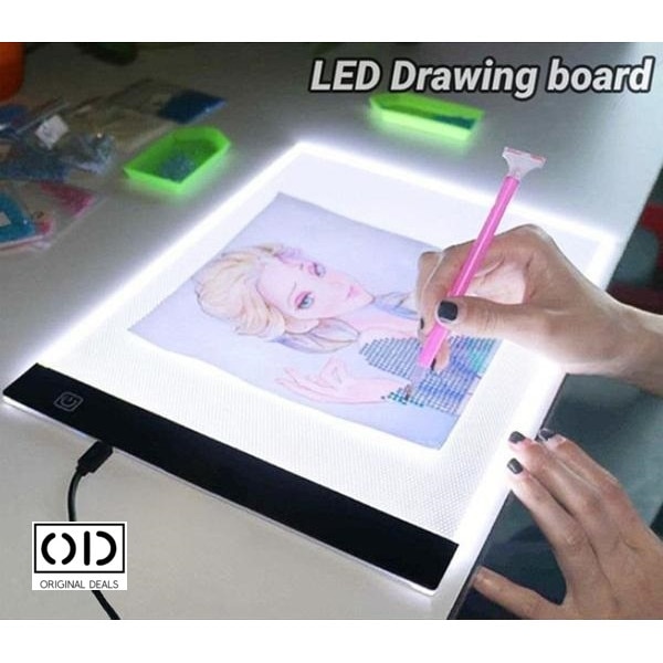 Tableta Grafica cu Panou LED pentru Transcriere Desene, Schite ...