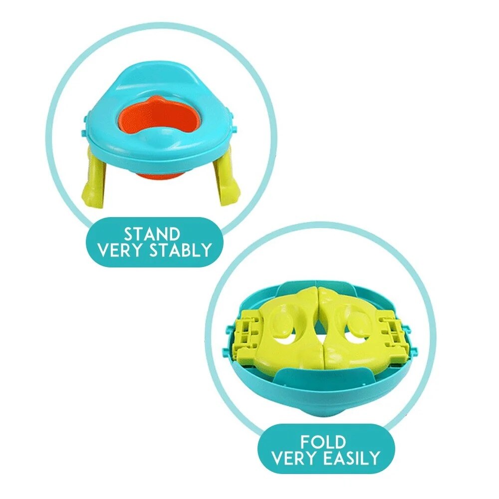 Olita portabila si reductor wc calatorii 2 in 1 Travel Potty ...