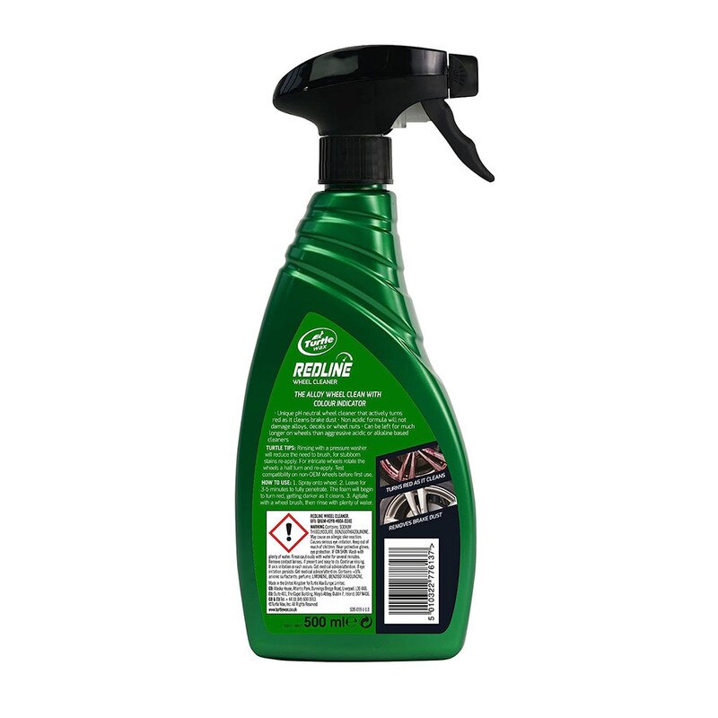 Професионален разтвор за почистване на джанти 500ml Turtle Wax Emag Bg