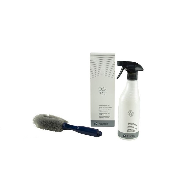 Set 2 buc Solutie si Perie Curatare Jante BMW - eMAG.ro