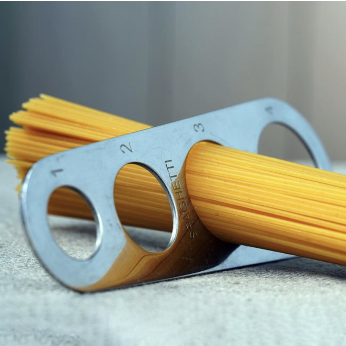 Masurator paste, spaghete, 1-4 portii, Otel Inoxidabil, 18.5 cm - eMAG.ro