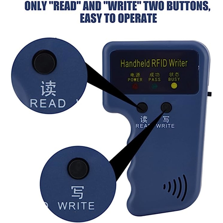 Copiator carduri RFID, JENUOS®, 125 KHz, E-LOCKS, T5577 - eMAG.ro