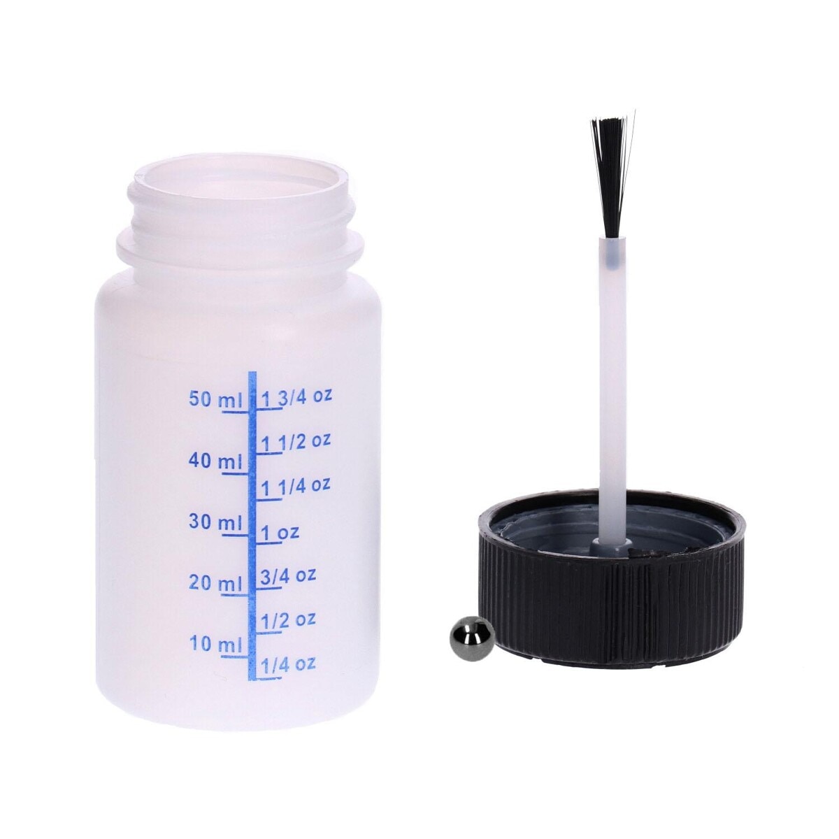 Recipient cu pensula pentru retusat, ITALKO, Capacitate : 50ML - eMAG.ro
