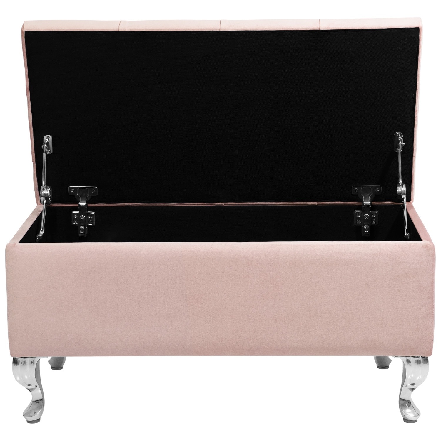 Bancheta cu spatiu de depozitare Modiano CR, Lordly, Velur matlasat ...