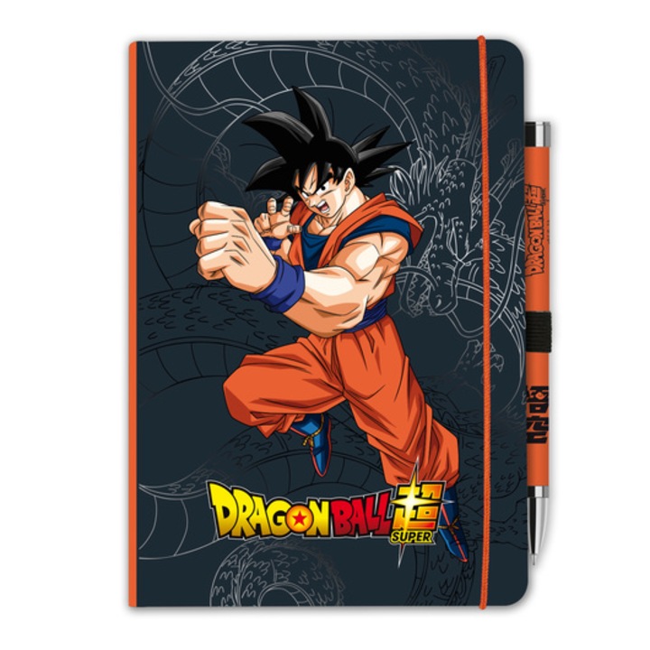 Agenda A5 Dragon Ball Z, Super Goku, A5, 96 de file, inchidere cu ...