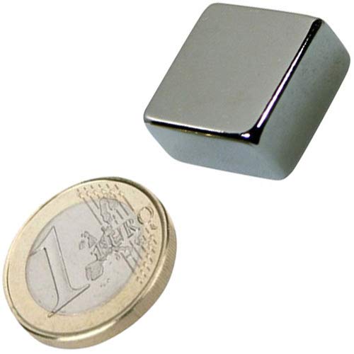 Set 3 x Magneti Puternici Neodim 20 x 20 x 10 mm cu forta 13 kg MagNeo ...