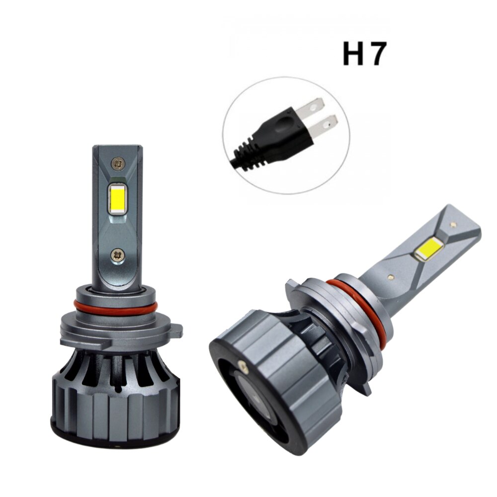 Set 2 becuri auto V20 H7, Canbus, 120W, 12000lm - eMAG.ro
