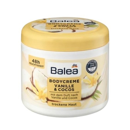 Crema de corp, Balea, Cu vanilie si cocos, Hidratanta, 500 ml - eMAG.ro