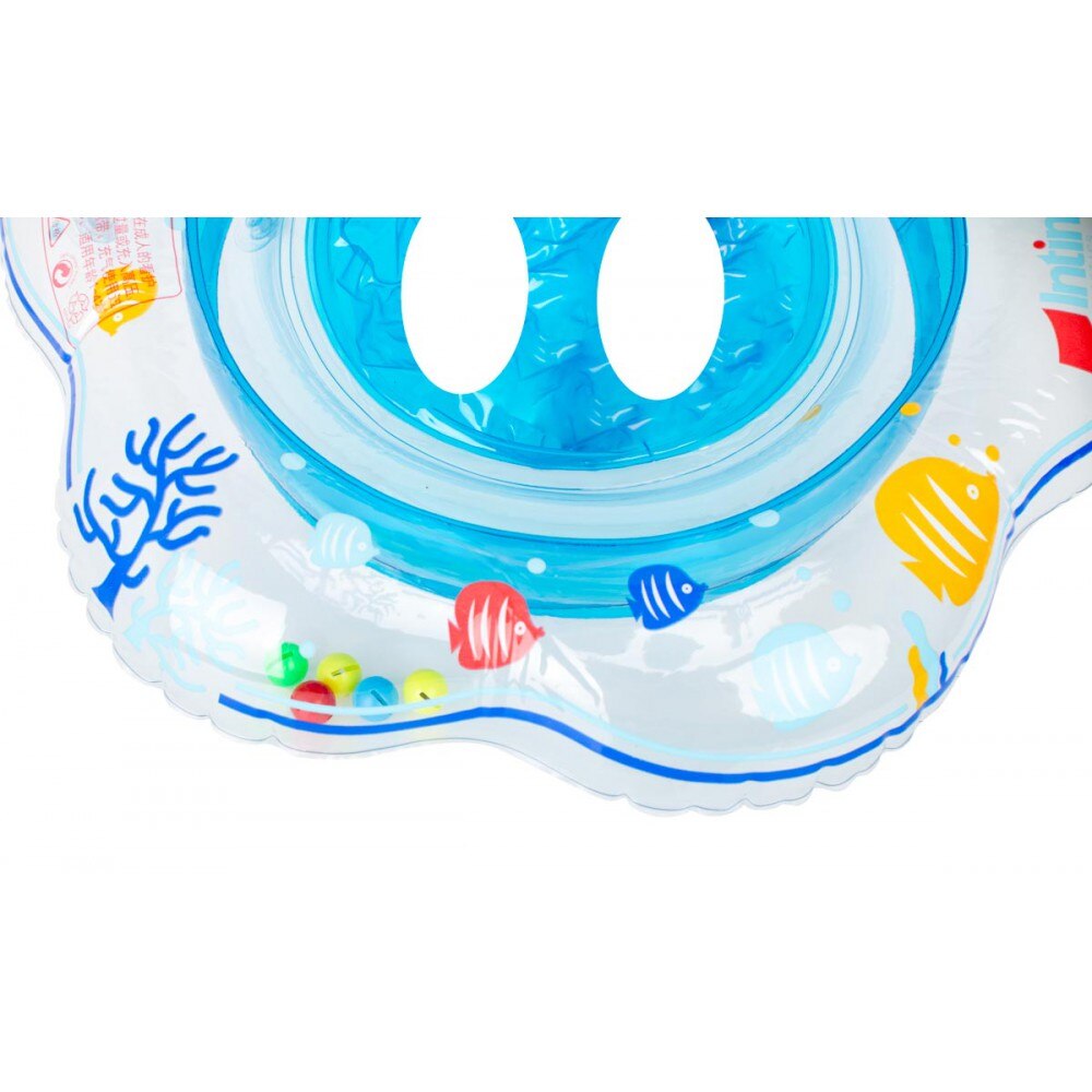 Colac gonflabil pentru copii cu sezut, albastru - eMAG.ro