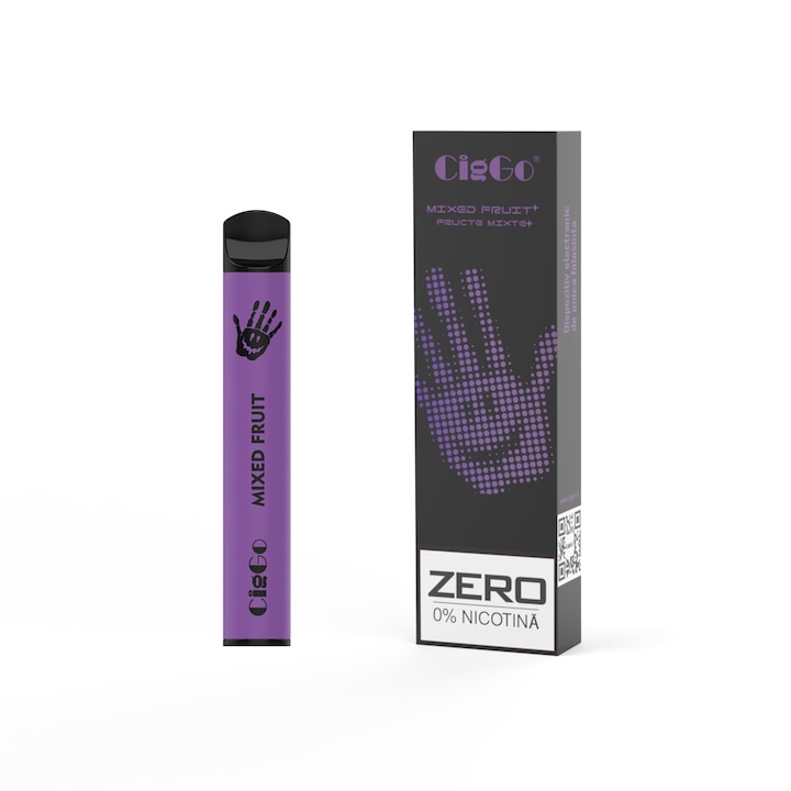 Kit Tigara Electronica CIGGO J1200- 600 - Fructe Mixte, Dispozitiv de ...