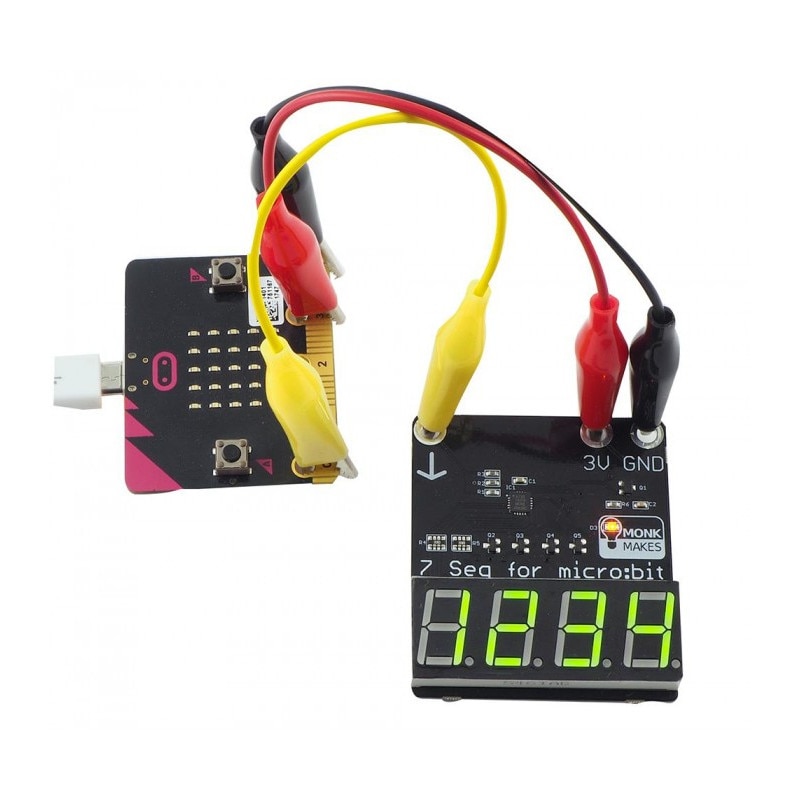 Дисплей 7 сегмента за micro:bit - eMAG.bg