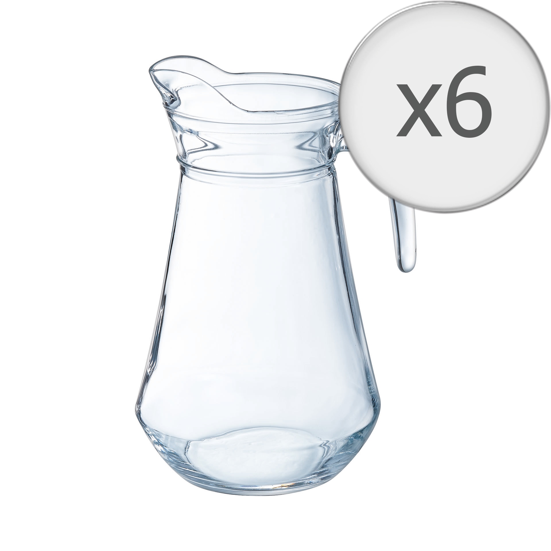 Set 6 carafe Luminarc, 1.6 L - eMAG.ro