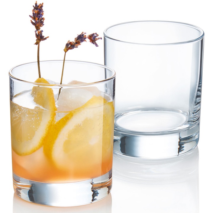 Set 24 pahare whisky Luminarc Islande, 300 ml - eMAG.ro