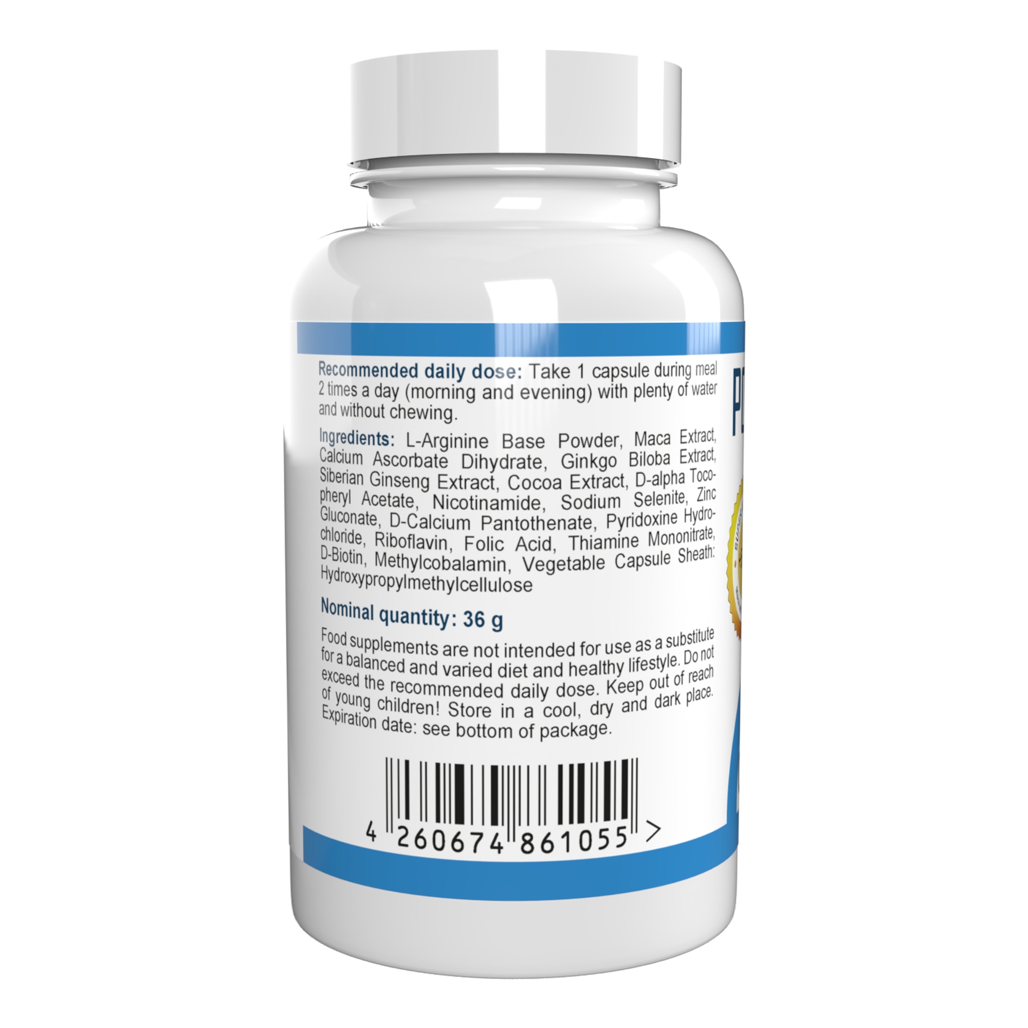 Potencialex Forte, 60 capsule, Multicolor - eMAG.ro