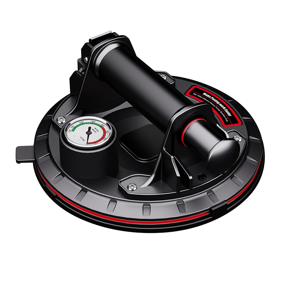 Ventuza profesionala cu pompa de vid si manometru, DEWINNER, Pentru ...