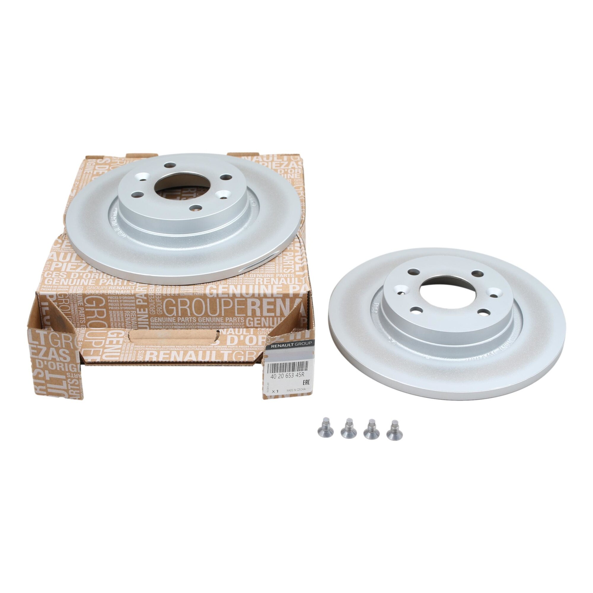 Discuri frana fata Renault, Compatibil cu Dacia Logan, 2 buc - eMAG.ro