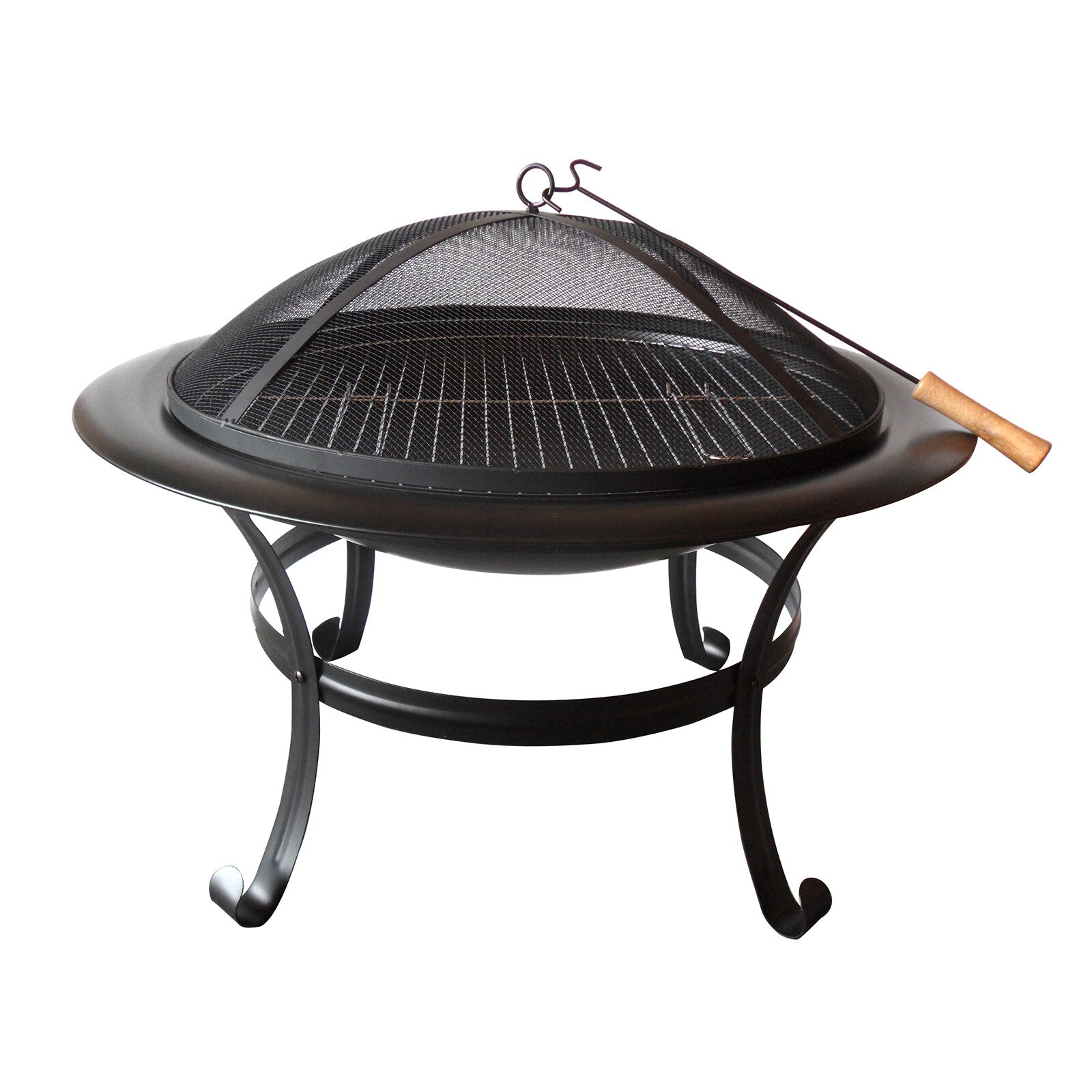 Gratar de gradina, Nabbi, Metal, Negru - eMAG.ro